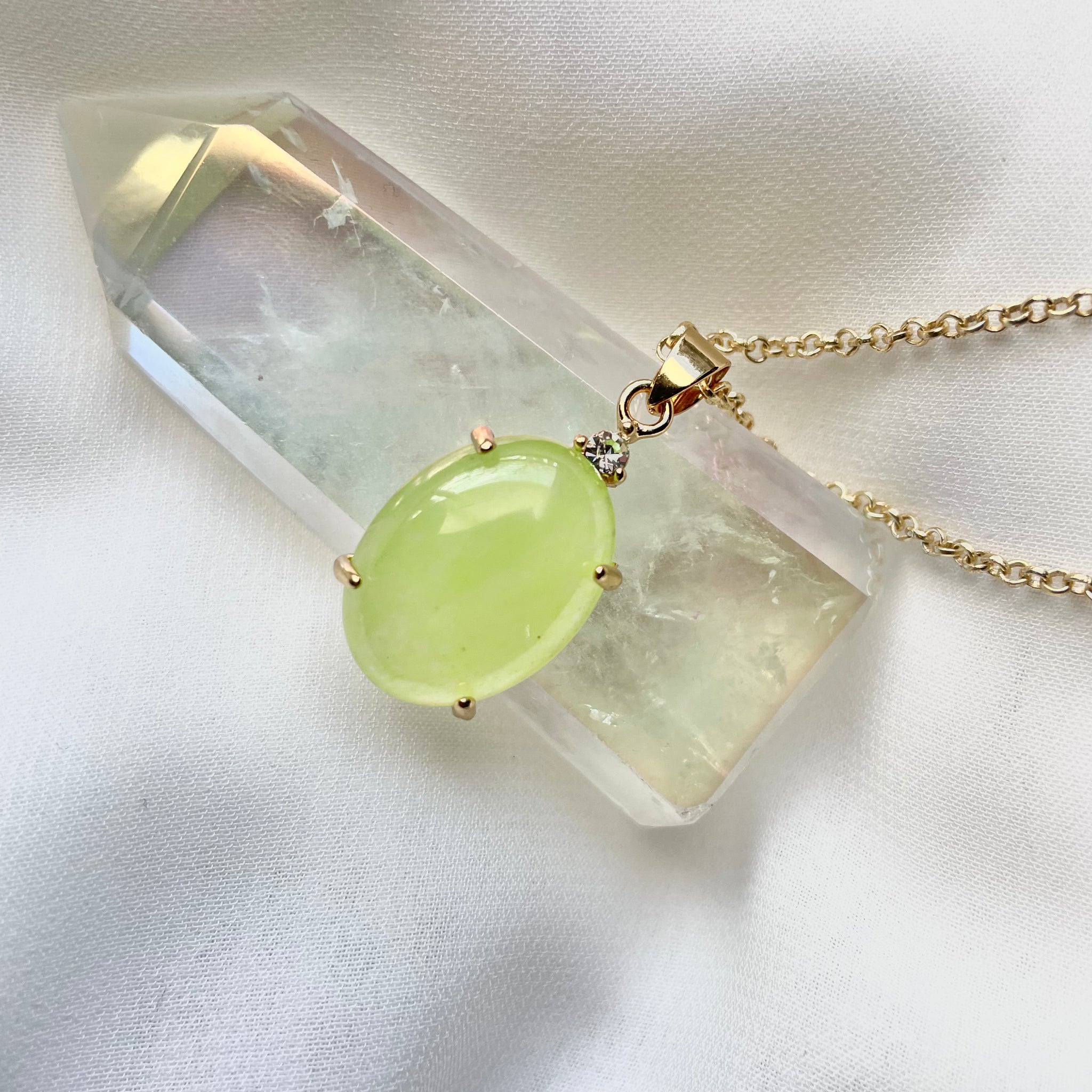 Green Jade Talisman — Art by Wolfie